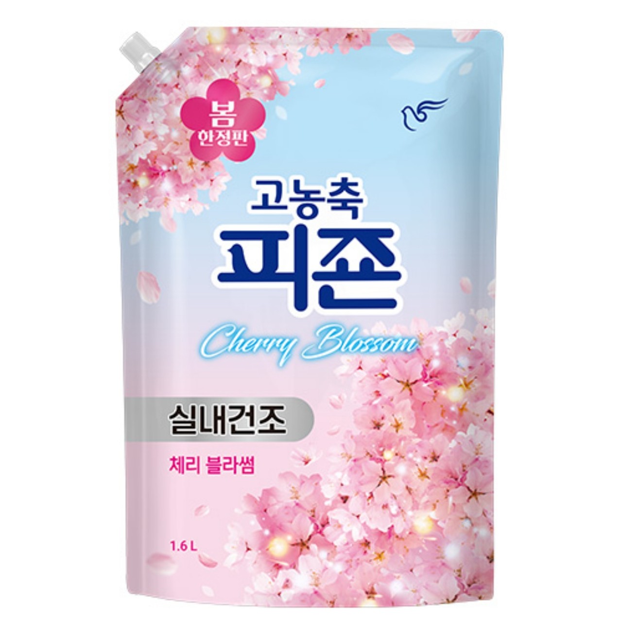 고농축 피죤 섬유유연제 (체리블라썸) (1 6L)ㅣ롯데마트 제타 최상의 신선 식품과 다양한 간편식을 롯데마트 제타에서 만나보세요