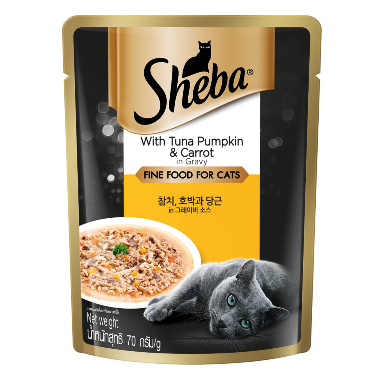 쉬바 파우치 (참치,호박과 당근) (70G)ㅣ롯데마트 제타 최상의 신선 식품과 다양한 간편식을 롯데마트 제타에서 만나보세요