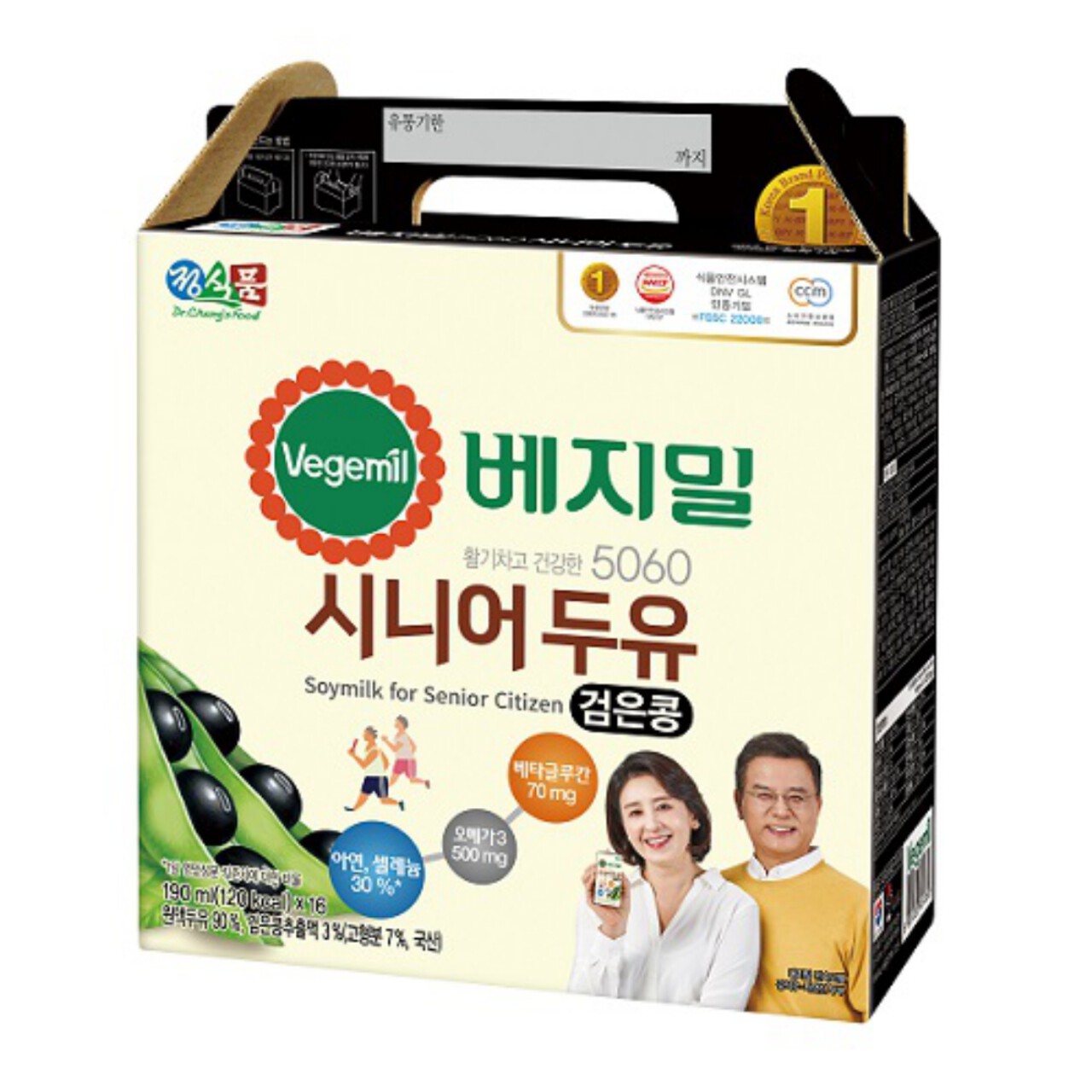 베지밀 5060 시니어 두유 (190ML*16입)ㅣ롯데마트 제타 최상의 신선 식품과 다양한 간편식을 롯데마트 제타에서 만나보세요