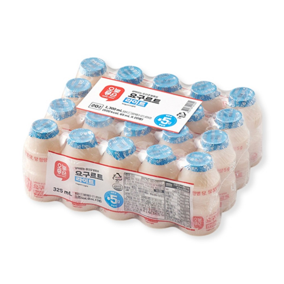 오늘좋은 요구르트 라이트 (65ML*20입)ㅣ롯데마트 제타 최상의 신선 식품과 다양한 간편식을 롯데마트 제타에서 만나보세요