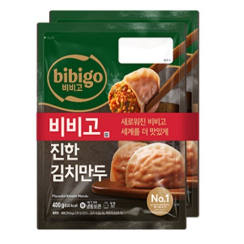CJ 비비고 진한김치만두 (400G*2)ㅣ롯데마트 제타 최상의 신선 식품과 다양한 간편식을 롯데마트 제타에서 만나보세요