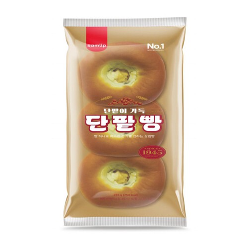 삼립 단팥이 가득 단팥빵 (255G)ㅣ롯데마트 제타 최상의 신선 식품과 다양한 간편식을 롯데마트 제타에서 만나보세요