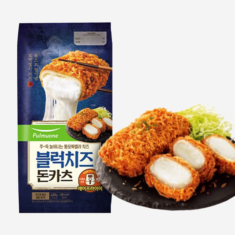 풀무원 블럭치즈 돈카츠 (420G)ㅣ롯데마트 제타 최상의 신선 식품과 다양한 간편식을 롯데마트 제타에서 만나보세요