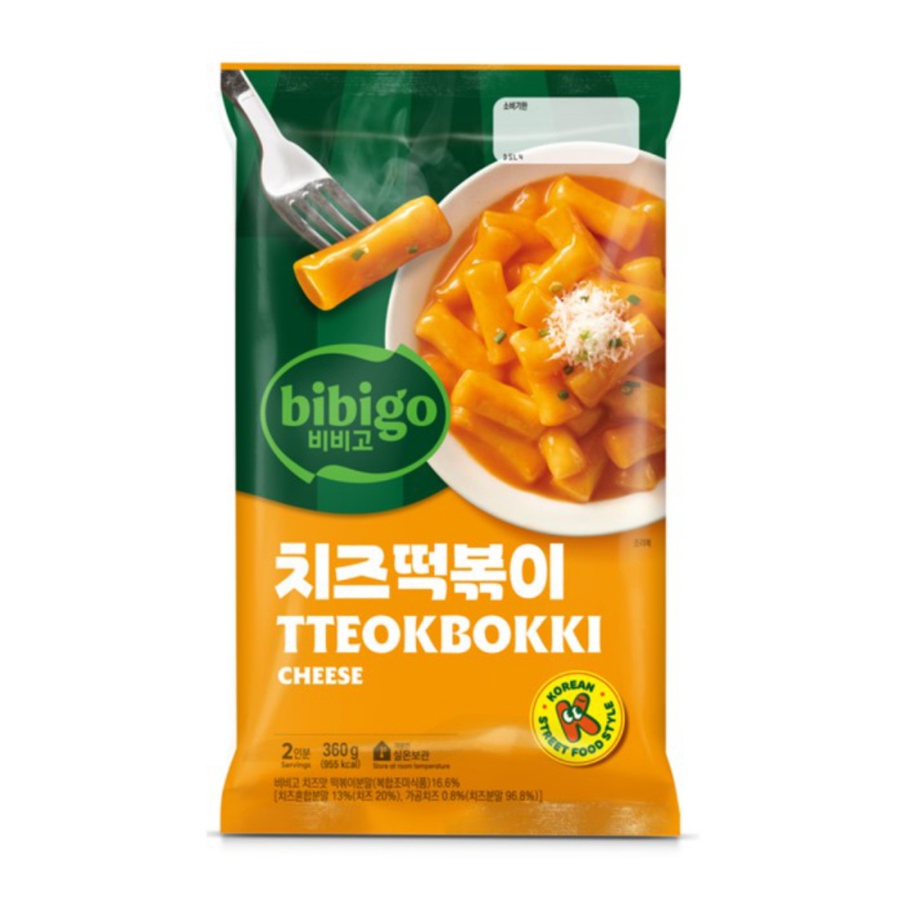 CJ 비비고 치즈 떡볶이 (360G)ㅣ롯데마트 제타 최상의 신선 식품과 다양한 간편식을 롯데마트 제타에서 만나보세요