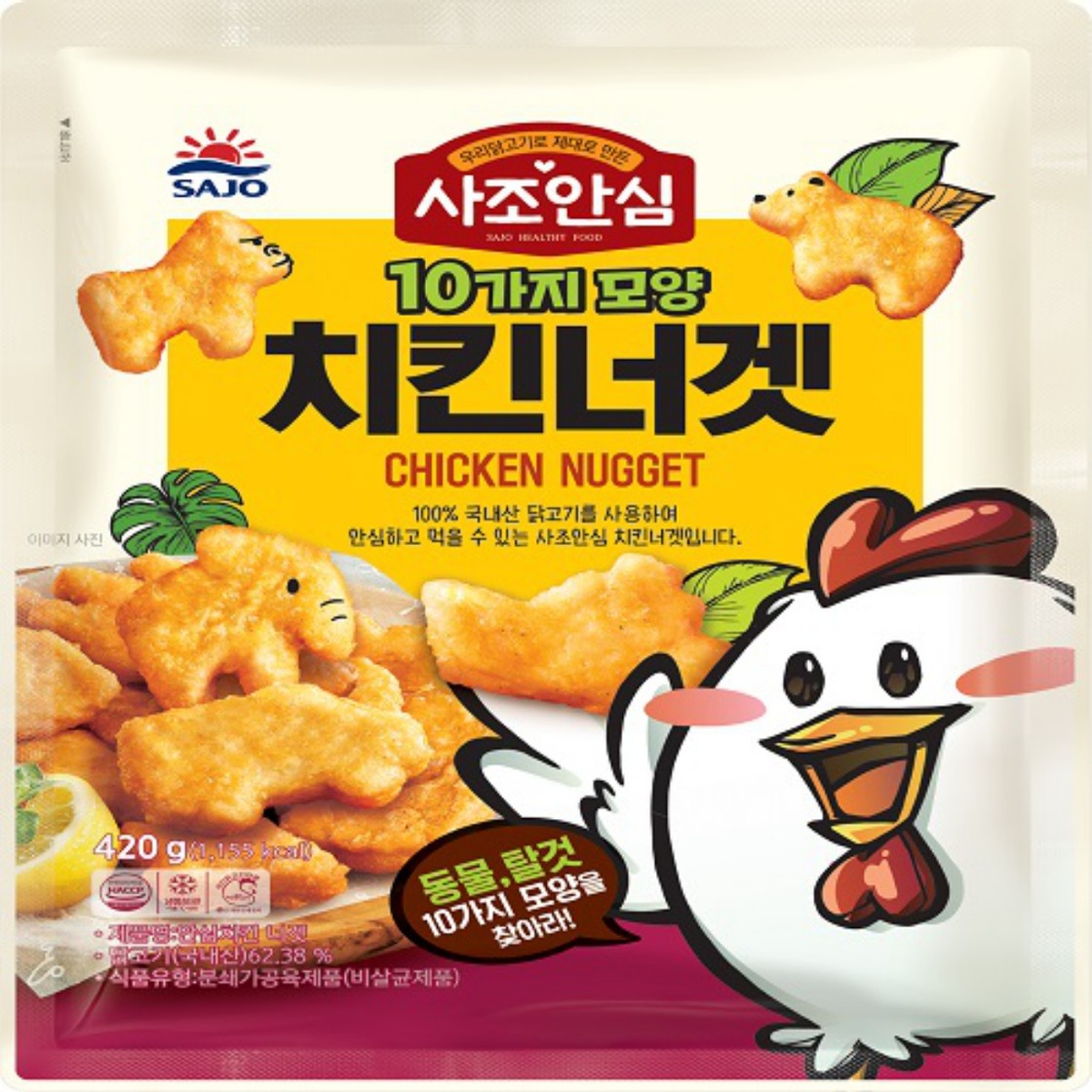 사조대림 안심치킨너겟 (420G)ㅣ롯데마트 제타 최상의 신선 식품과 다양한 간편식을 롯데마트 제타에서 만나보세요