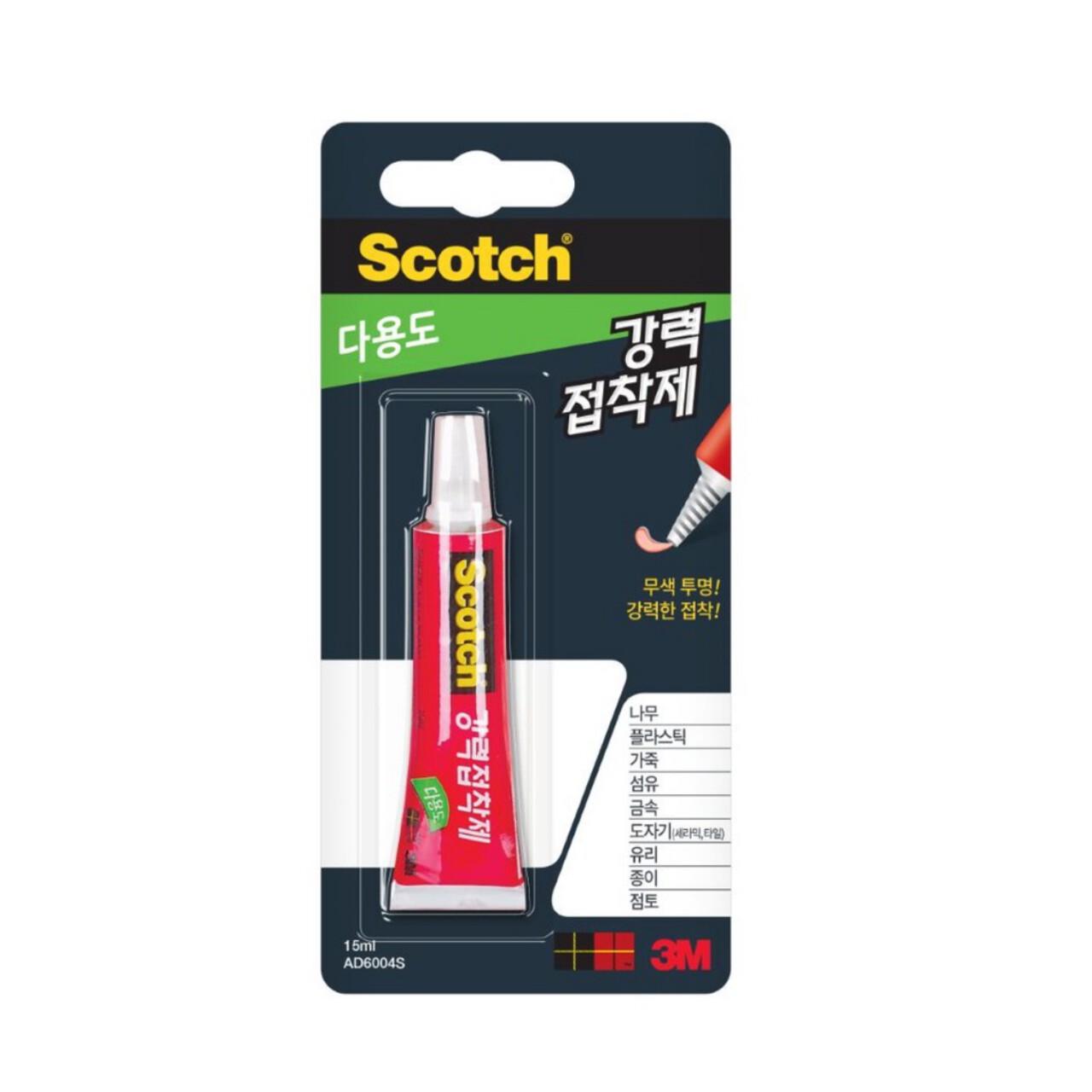 3M 스카치 다용도 강력접착제 (15ML)ㅣ롯데마트 제타 최상의 신선 식품과 다양한 간편식을 롯데마트 제타에서 만나보세요
