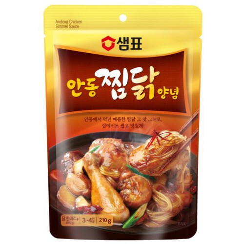 샘표 안동찜닭양념 (210G)ㅣ롯데마트 제타 최상의 신선 식품과 다양한 간편식을 롯데마트 제타에서 만나보세요