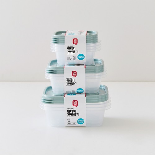 오늘좋은 원터치 간편용기 (직사각, 520ML) (3P)ㅣ롯데마트 제타 최상의 신선 식품과 다양한 간편식을 롯데마트 제타에서 만나보세요
