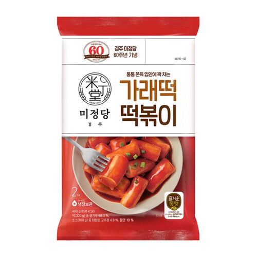 CJ 미정당 방앗간가래떡떡볶이 (400G)ㅣ롯데마트 제타 최상의 신선 식품과 다양한 간편식을 롯데마트 제타에서 만나보세요