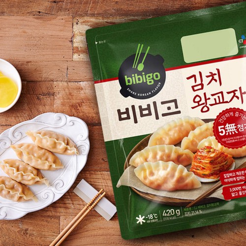 CJ 비비고 김치왕교자 (420G*2입)ㅣ롯데마트 제타 최상의 신선 식품과 다양한 간편식을 롯데마트 제타에서 만나보세요