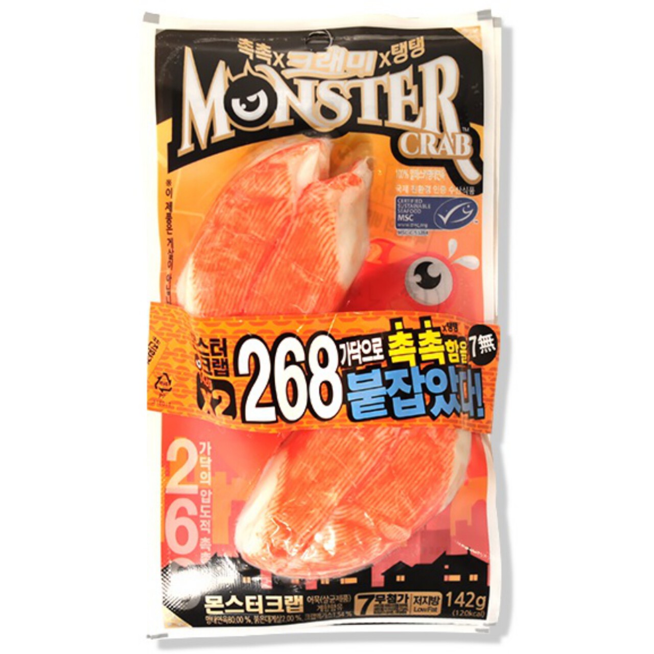 한성 몬스터크랩 (142G*2)ㅣ롯데마트 제타 최상의 신선 식품과 다양한 간편식을 롯데마트 제타에서 만나보세요