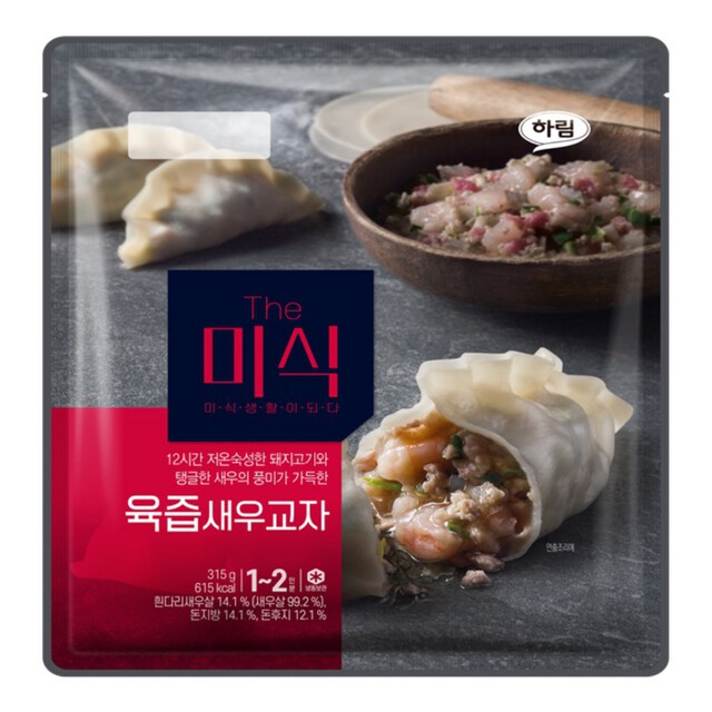 하림 더미식 육즙새우교자 (315G*2)ㅣ롯데마트 제타 최상의 신선 식품과 다양한 간편식을 롯데마트 제타에서 만나보세요