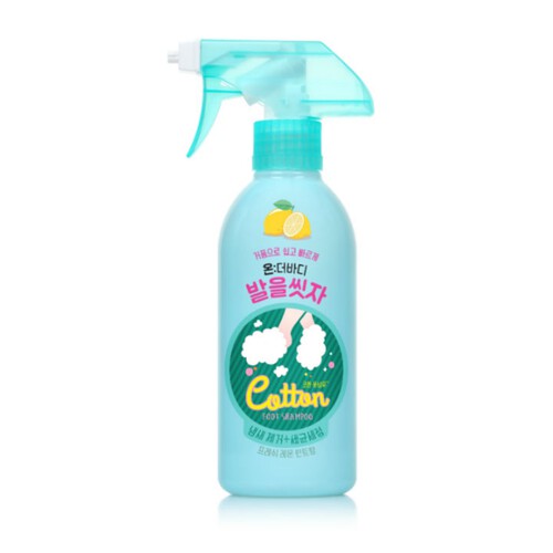 [발냄새 제거 끝판왕] 온더바디 발을씻자 풋샴푸 (레몬) (385ML)ㅣ롯데마트 제타 최상의 신선 식품과 다양한 간편식을 롯데마트 제타에서 만나보세요