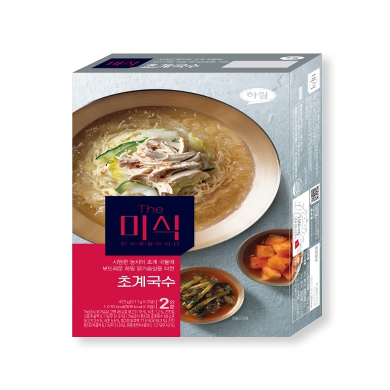 하림 더미식 초계국수 (211G*2)ㅣ롯데마트 제타 최상의 신선 식품과 다양한 간편식을 롯데마트 제타에서 만나보세요