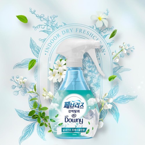 페브리즈 다우니 실내건조 리필 (프레시클린) (320ML)ㅣ롯데마트 제타 최상의 신선 식품과 다양한 간편식을 롯데마트 제타에서 만나보세요