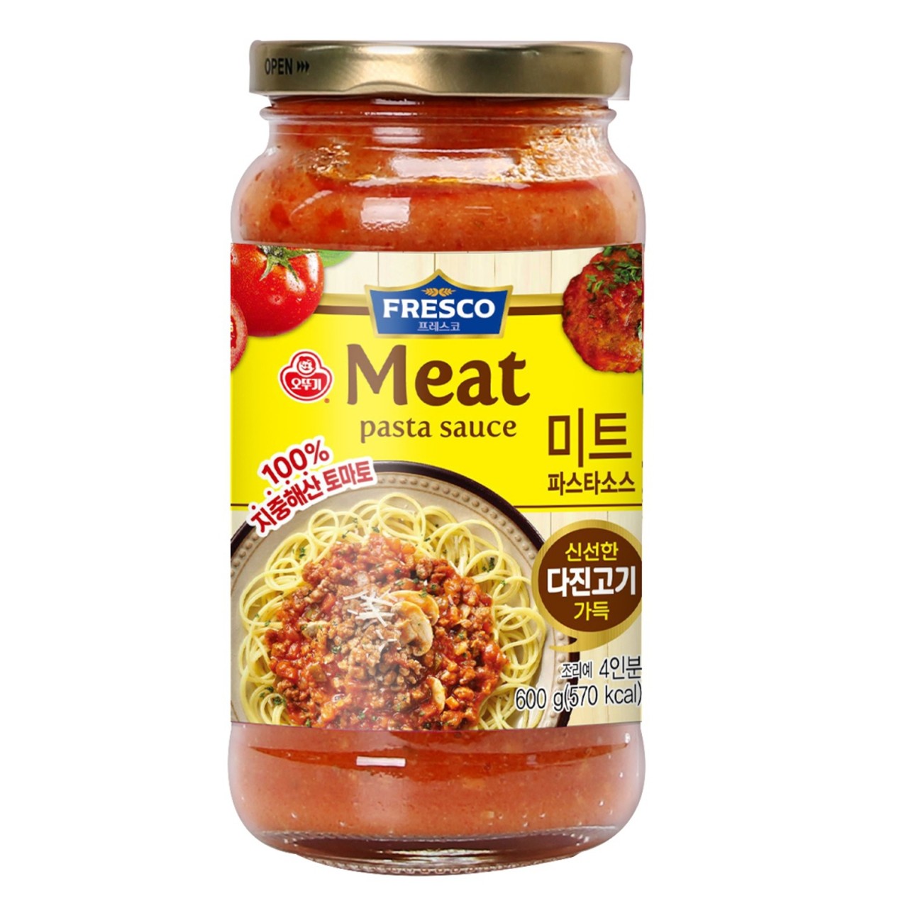 오뚜기 미트 파스타소스 (600G)ㅣ롯데마트 제타 최상의 신선 식품과 다양한 간편식을 롯데마트 제타에서 만나보세요