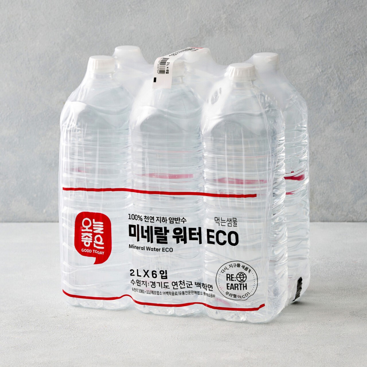 오늘좋은 미네랄워터ECO (2L*6입)ㅣ롯데마트 제타 최상의 신선 식품과 다양한 간편식을 롯데마트 제타에서 만나보세요