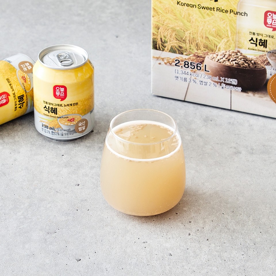 오늘좋은 식혜 (238ML*12입)ㅣ롯데마트 제타 최상의 신선 식품과 다양한 간편식을 롯데마트 제타에서 만나보세요