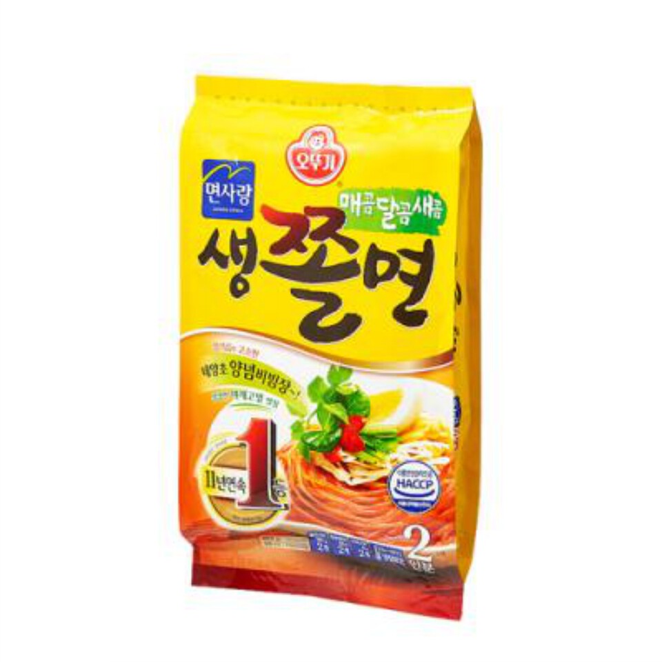 오뚜기 면사랑 생쫄면 (2인) (452G)ㅣ롯데마트 제타 최상의 신선 식품과 다양한 간편식을 롯데마트 제타에서 만나보세요