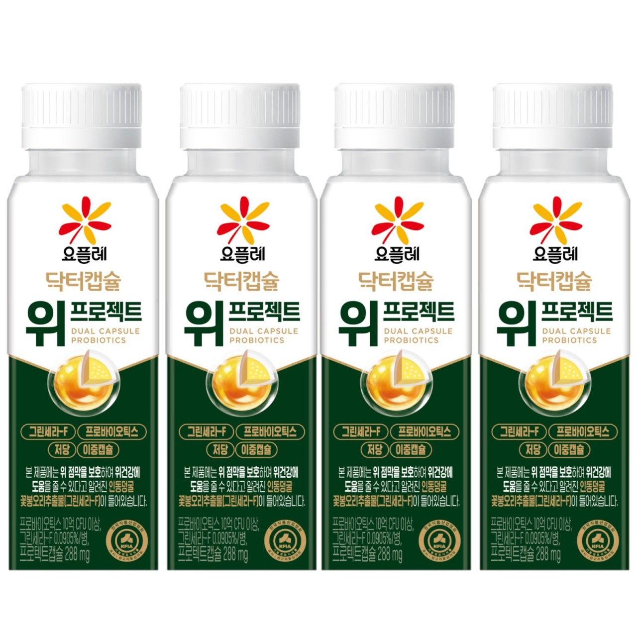 빙그레 요플레 닥터캡슐 위프로젝트 (130ML*4입)ㅣ롯데마트 제타 최상의 신선 식품과 다양한 간편식을 롯데마트 제타에서 만나보세요