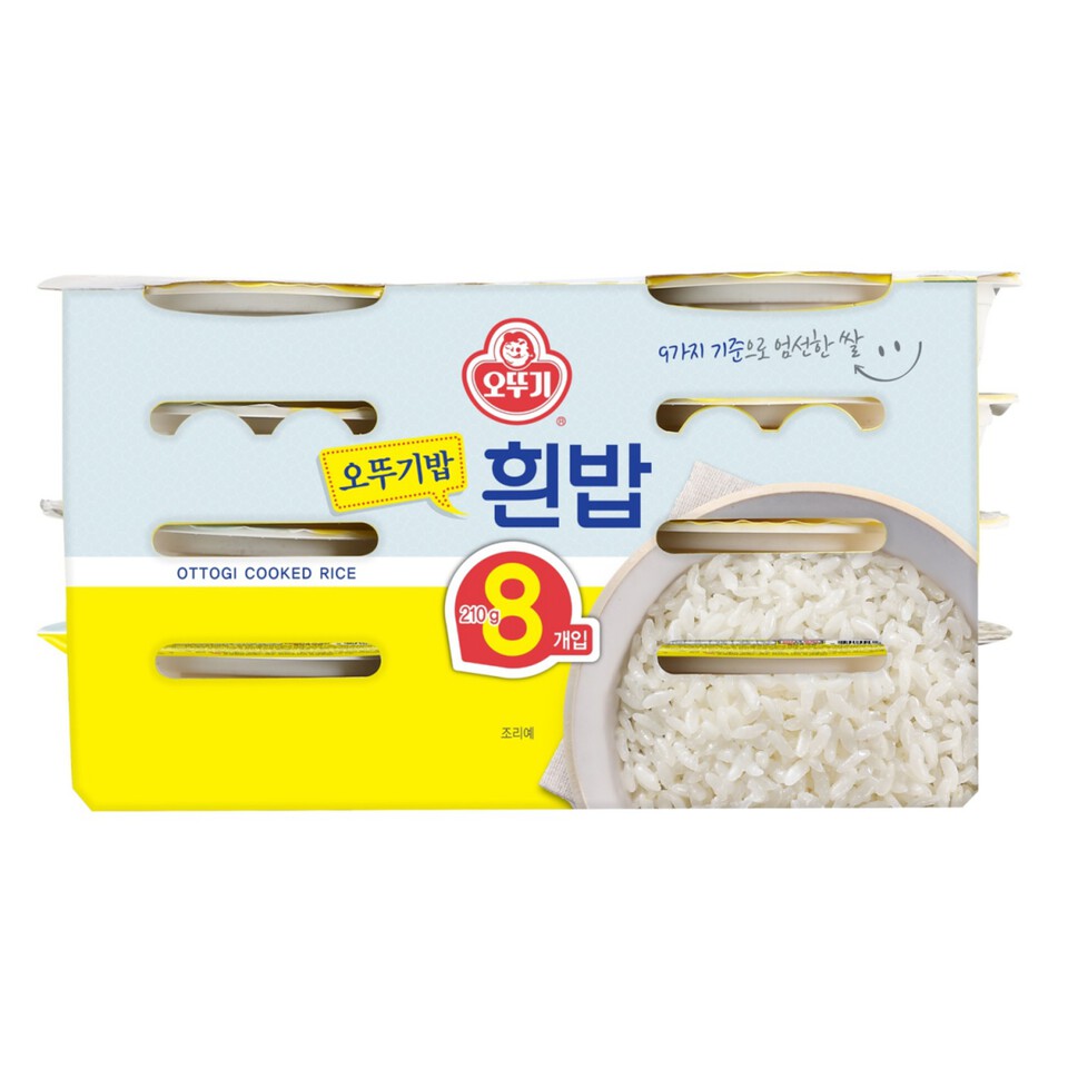 오뚜기 맛있는밥 (210G*8입)ㅣ롯데마트 제타 최상의 신선 식품과 다양한 간편식을 롯데마트 제타에서 만나보세요
