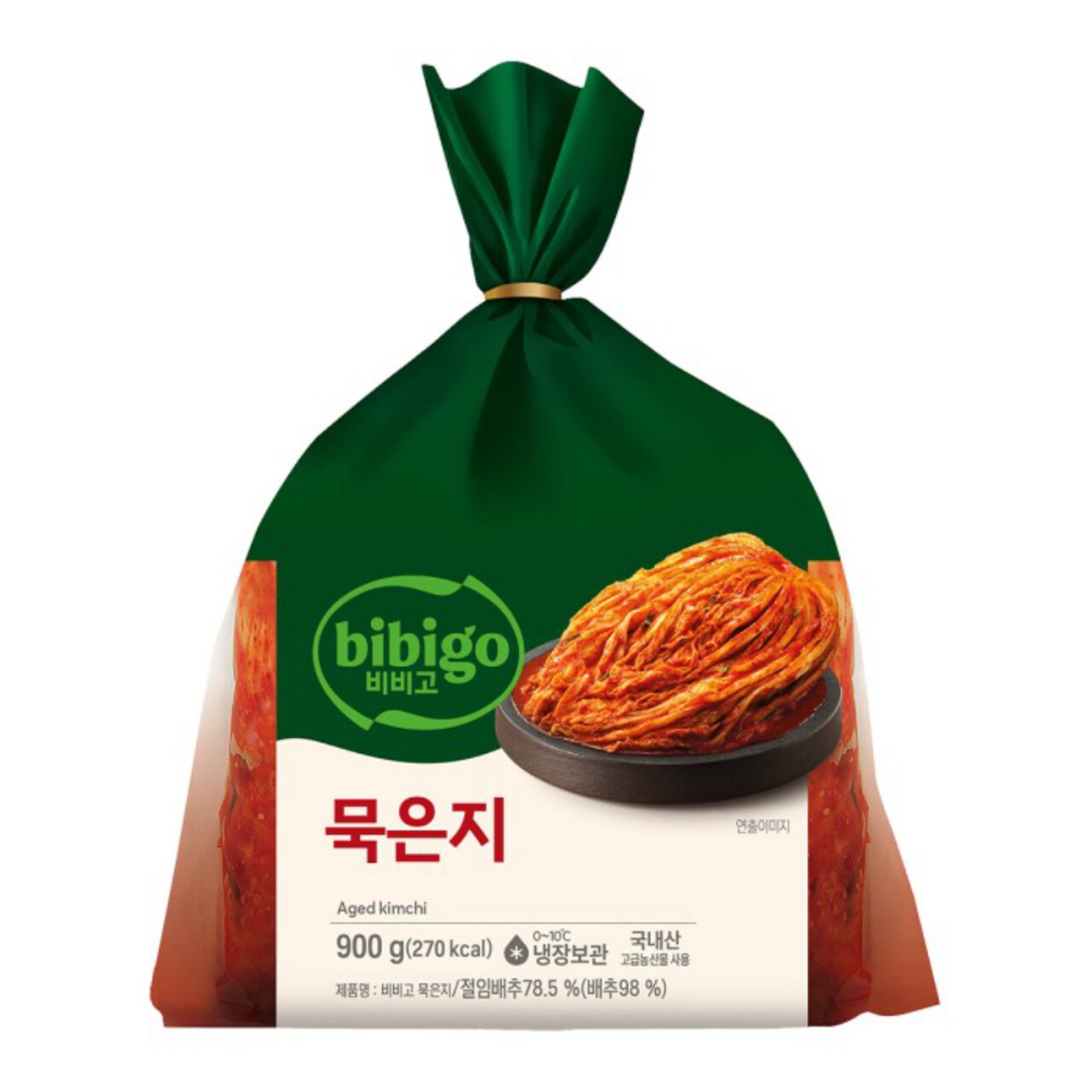 CJ 비비고 묵은지 (900G)ㅣ롯데마트 제타 최상의 신선 식품과 다양한 간편식을 롯데마트 제타에서 만나보세요