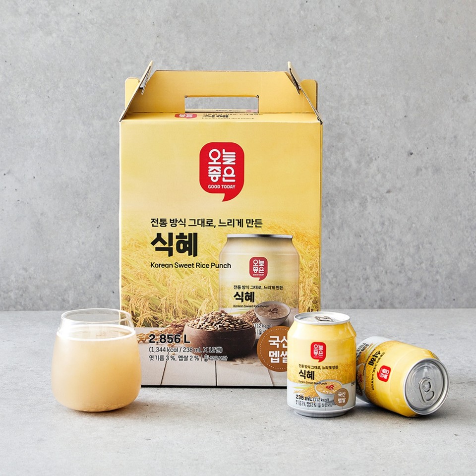 오늘좋은 식혜 (238ML*12입)ㅣ롯데마트 제타 최상의 신선 식품과 다양한 간편식을 롯데마트 제타에서 만나보세요