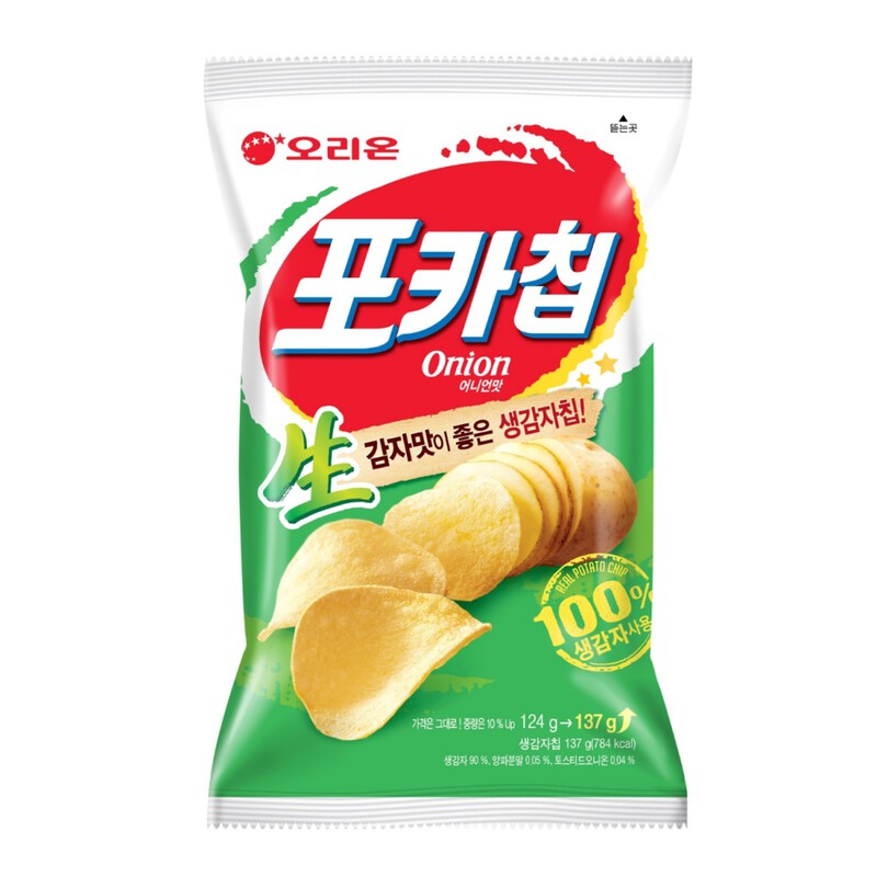오리온 포카칩 어니언맛 (137G)ㅣ롯데마트 제타 최상의 신선 식품과 다양한 간편식을 롯데마트 제타에서 만나보세요