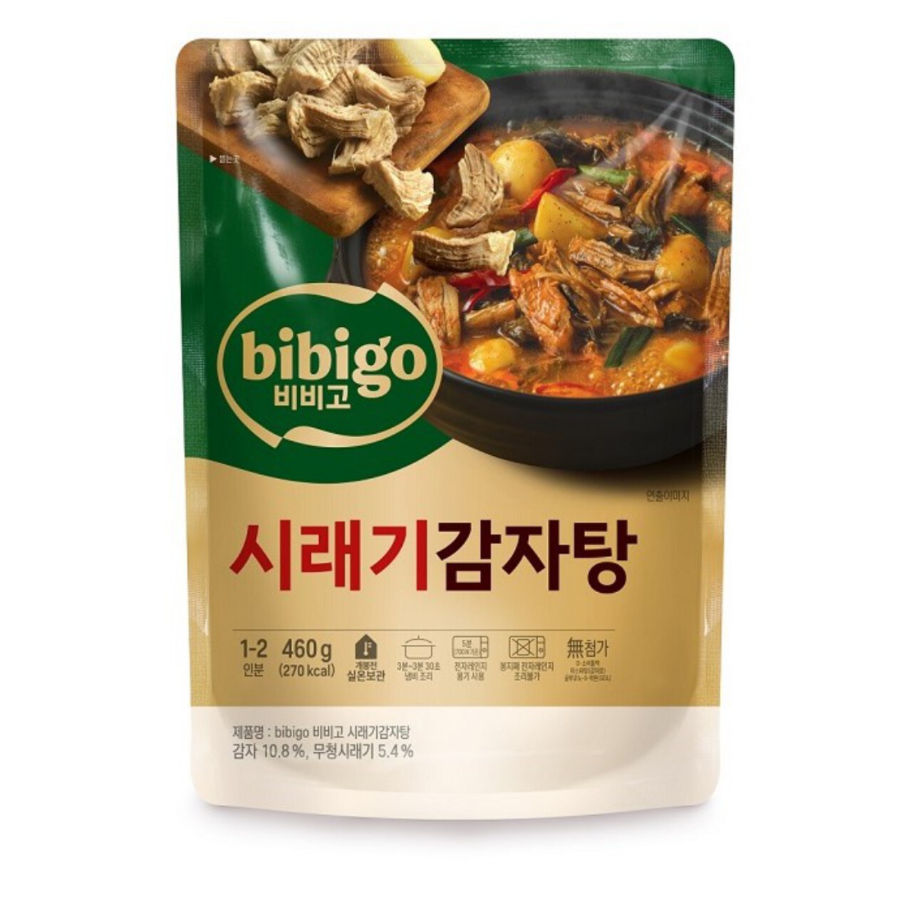 CJ 비비고 시래기감자탕 (460G)ㅣ롯데마트 제타 최상의 신선 식품과 다양한 간편식을 롯데마트 제타에서 만나보세요