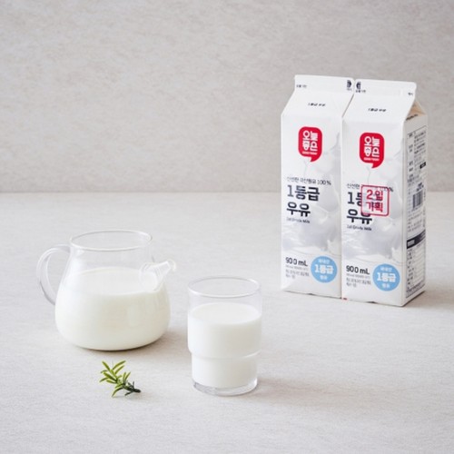 오늘좋은 1등급우유 (900ML*2)ㅣ롯데마트 제타 최상의 신선 식품과 다양한 간편식을 롯데마트 제타에서 만나보세요