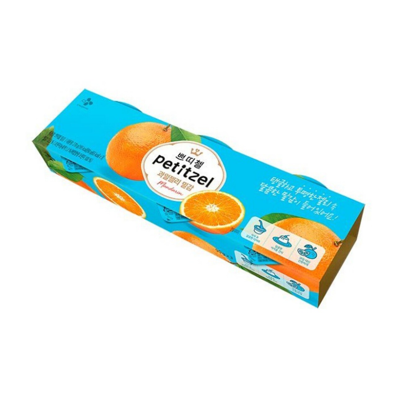 CJ 쁘띠첼 과일젤리기획(밀감) (90G*3입)ㅣ롯데마트 제타 최상의 신선 식품과 다양한 간편식을 롯데마트 제타에서 만나보세요