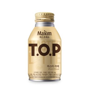 맥심 TOP 마스터 라떼 (275ML)ㅣ롯데마트 제타 최상의 신선 식품과 다양한 간편식을 롯데마트 제타에서 만나보세요