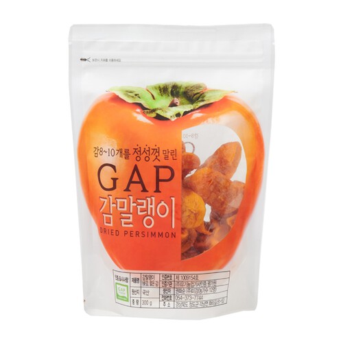 GAP 감말랭이 (300G/봉)ㅣ롯데마트 제타 최상의 신선 식품과 다양한 간편식을 롯데마트 제타에서 만나보세요