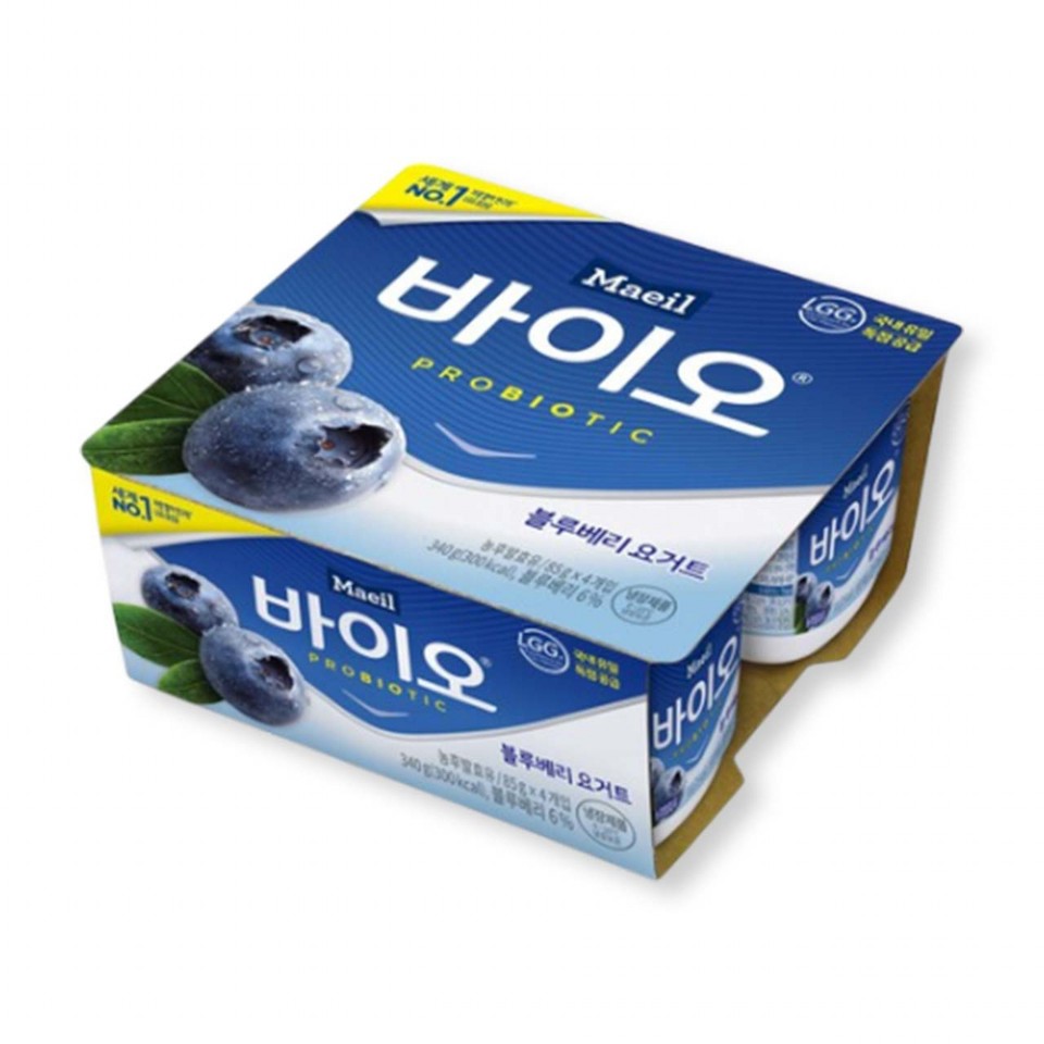 매일 바이오 요거트 블루베리 (85G*4입)ㅣ롯데마트 제타 최상의 신선 식품과 다양한 간편식을 롯데마트 제타에서 만나보세요