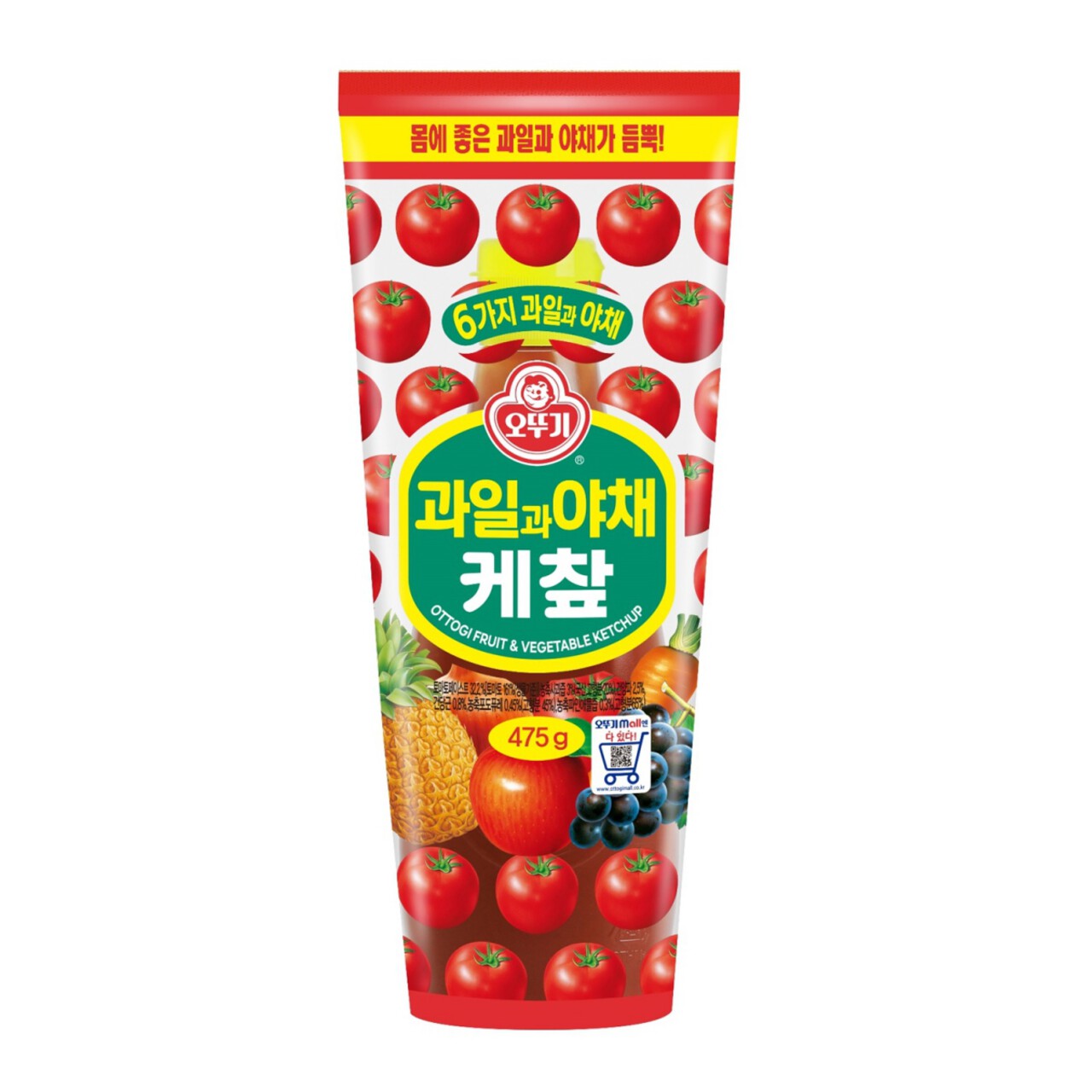오뚜기 과일과야채 케찹 (475G)ㅣ롯데마트 제타 최상의 신선 식품과 다양한 간편식을 롯데마트 제타에서 만나보세요