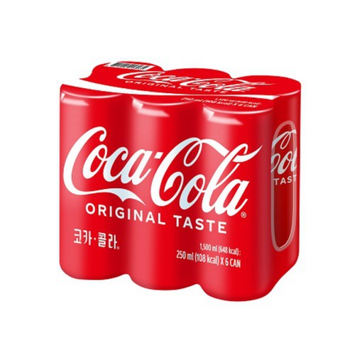 코카콜라 (250ML*6입)ㅣ롯데마트 제타 최상의 신선 식품과 다양한 간편식을 롯데마트 제타에서 만나보세요