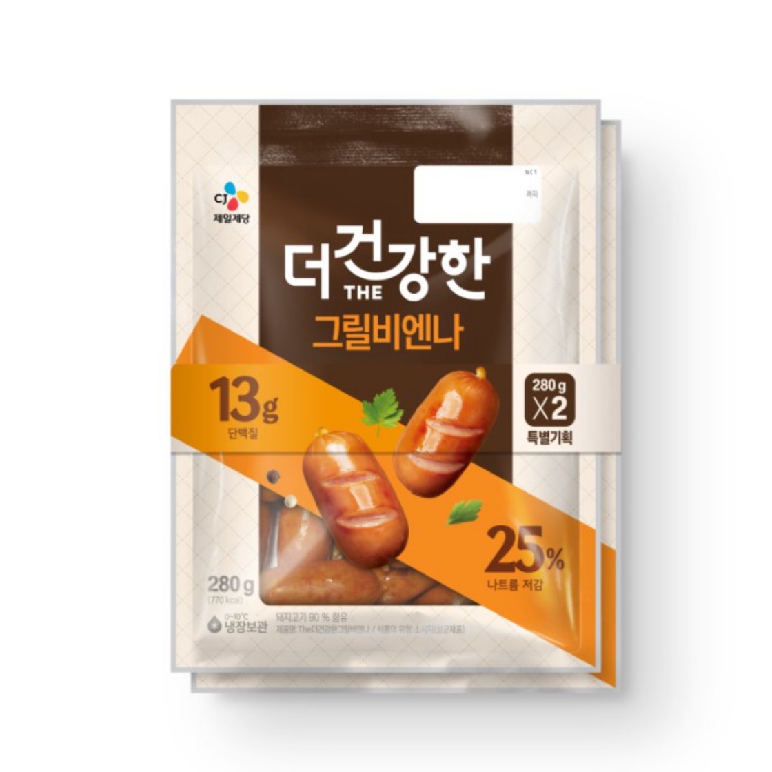 CJ 더건강한 그릴비엔나 (560G)ㅣ롯데마트 제타 최상의 신선 식품과 다양한 간편식을 롯데마트 제타에서 만나보세요
