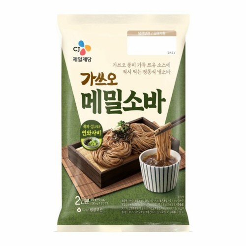 CJ 가쓰오 메밀소바 (2인) (568.4G)ㅣ롯데마트 제타 최상의 신선 식품과 다양한 간편식을 롯데마트 제타에서 만나보세요