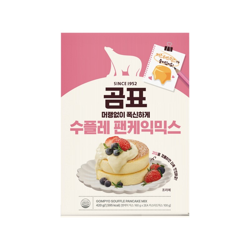 곰표 수플레 팬케익믹스 (420G)ㅣ롯데마트 제타 최상의 신선 식품과 다양한 간편식을 롯데마트 제타에서 만나보세요
