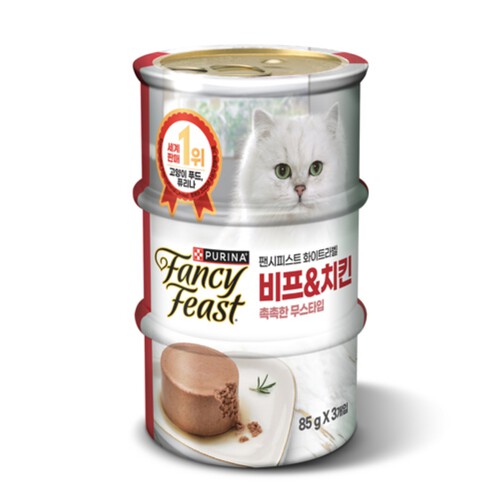 팬시피스트 소고기&치킨 (85G*3입)ㅣ롯데마트 제타 최상의 신선 식품과 다양한 간편식을 롯데마트 제타에서 만나보세요