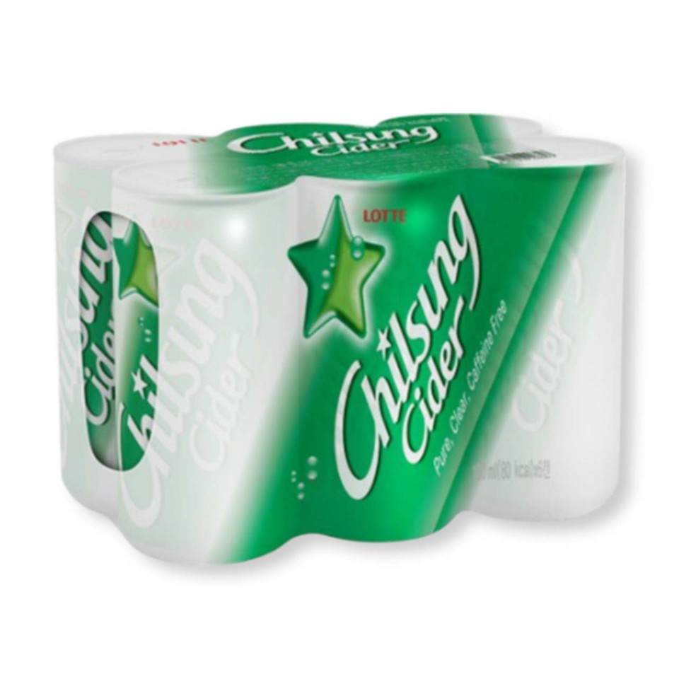 칠성사이다 캔 (190ML*6)ㅣ롯데마트 제타 최상의 신선 식품과 다양한 간편식을 롯데마트 제타에서 만나보세요