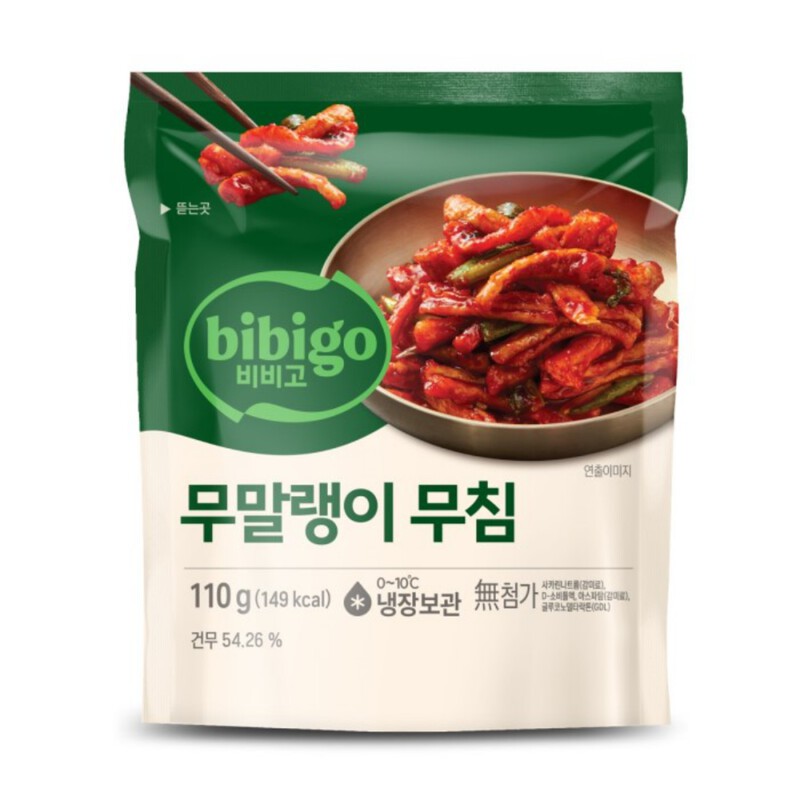 CJ 비비고 무말랭이 무침 (110G)ㅣ롯데마트 제타 최상의 신선 식품과 다양한 간편식을 롯데마트 제타에서 만나보세요