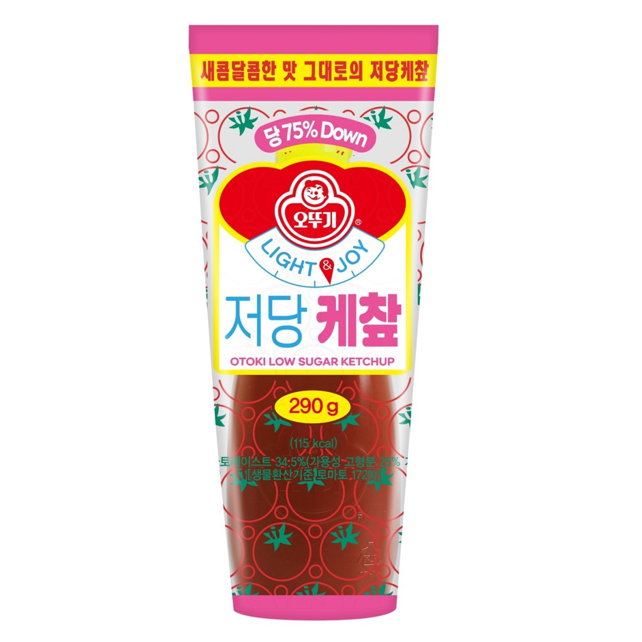 오뚜기 LIGHT&JOY 저당 케찹 (290G)ㅣ롯데마트 제타 최상의 신선 식품과 다양한 간편식을 롯데마트 제타에서 만나보세요