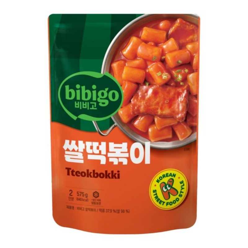 CJ 비비고 쌀떡볶이 (575G)ㅣ롯데마트 제타 최상의 신선 식품과 다양한 간편식을 롯데마트 제타에서 만나보세요