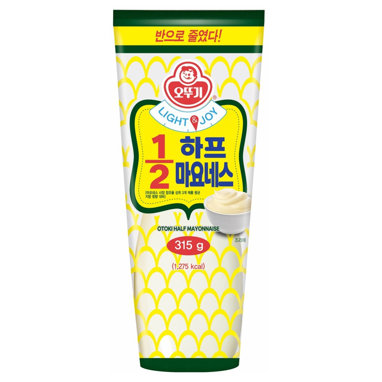 오뚜기 LIGHT&JOY 1/2 하프 마요네스 (315G)ㅣ롯데마트 제타 최상의 신선 식품과 다양한 간편식을 롯데마트 제타에서 만나보세요