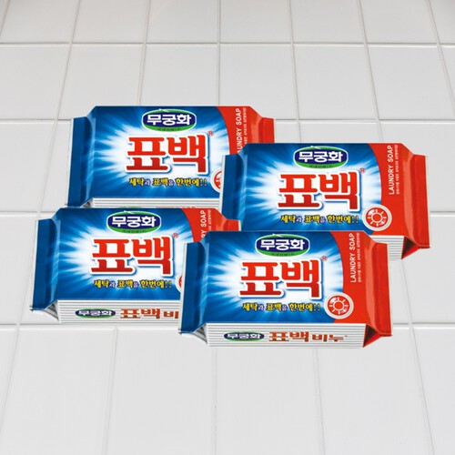 무궁화 표백 비누 (230G*4입)ㅣ롯데마트 제타 최상의 신선 식품과 다양한 간편식을 롯데마트 제타에서 만나보세요