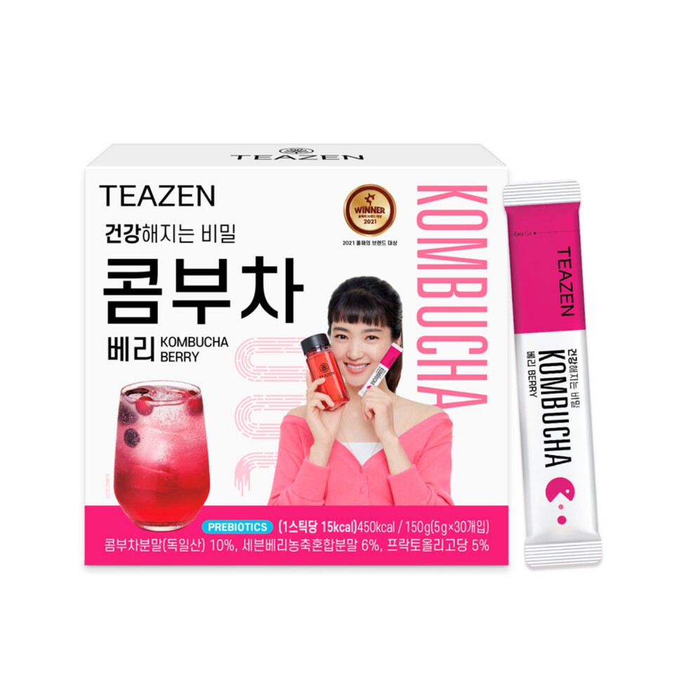 티젠 콤부차 베리 (5G*30입)ㅣ롯데마트 제타 최상의 신선 식품과 다양한 간편식을 롯데마트 제타에서 만나보세요